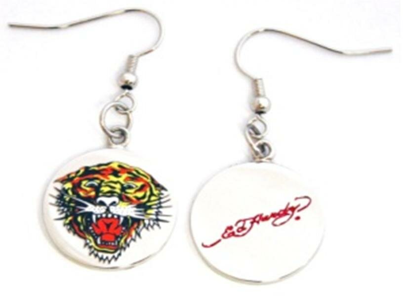 Серьги с подвесками Ed Hardy