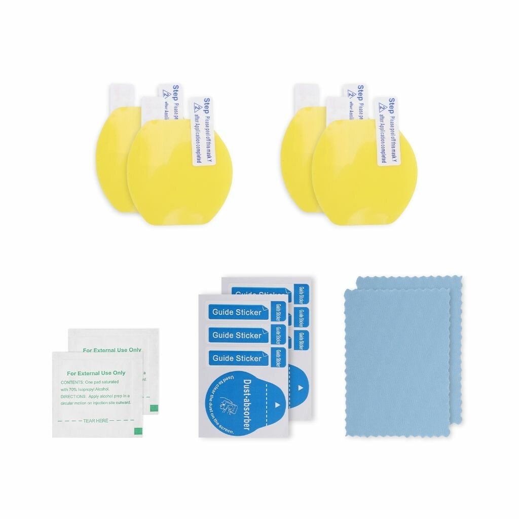 VR-аксессуар, Защитная пленка для объективов PS VR2, 4 шт, для очков PS VR2, прозрачная от пузырьков