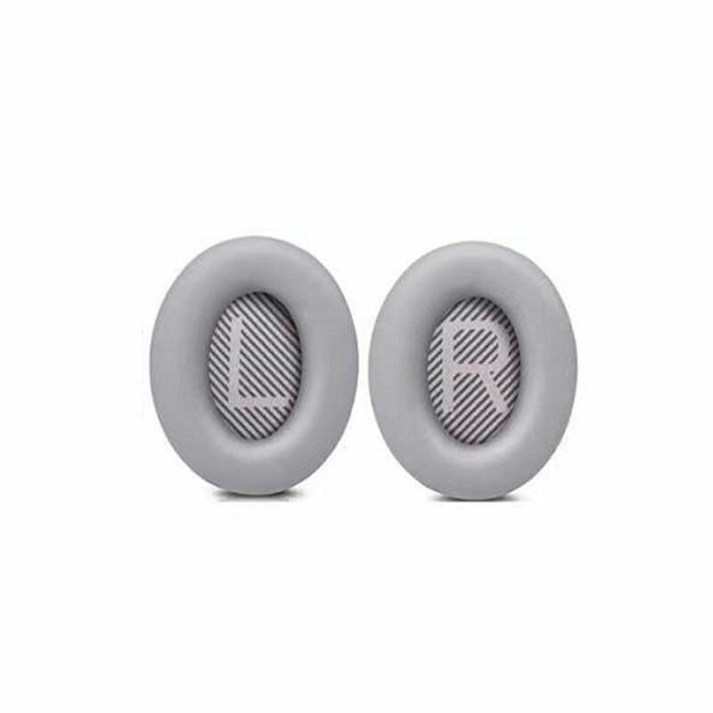 (1 пара) Амбушюры для наушников Bose QC35, серые