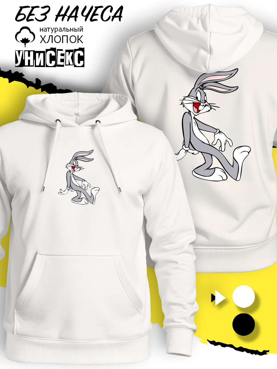 Худи Толстовка свитшот заяц багз банни