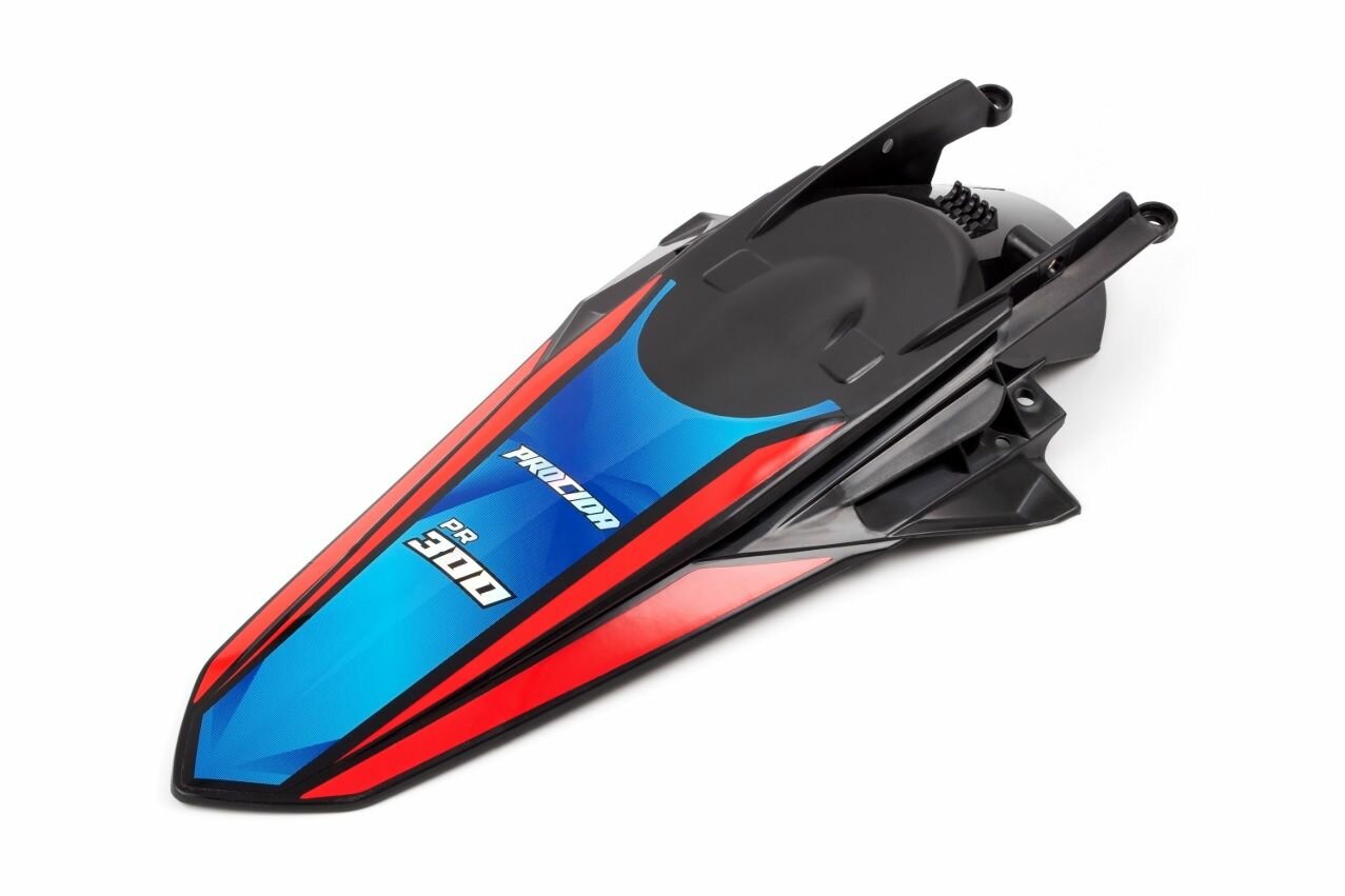 Крыло заднее на эндуро KTM 17-23г. (рама К8) черное (с наклейками)