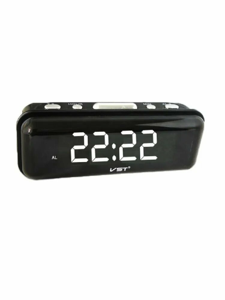 Настольные электронные часы будильник
