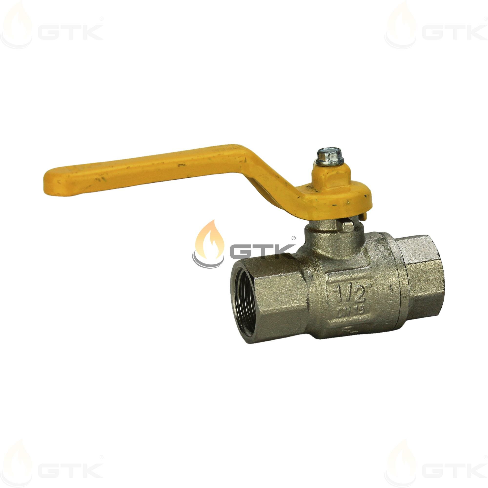 Шаровой латунный кран для газа полнопроходной Itap London DN15 PN50