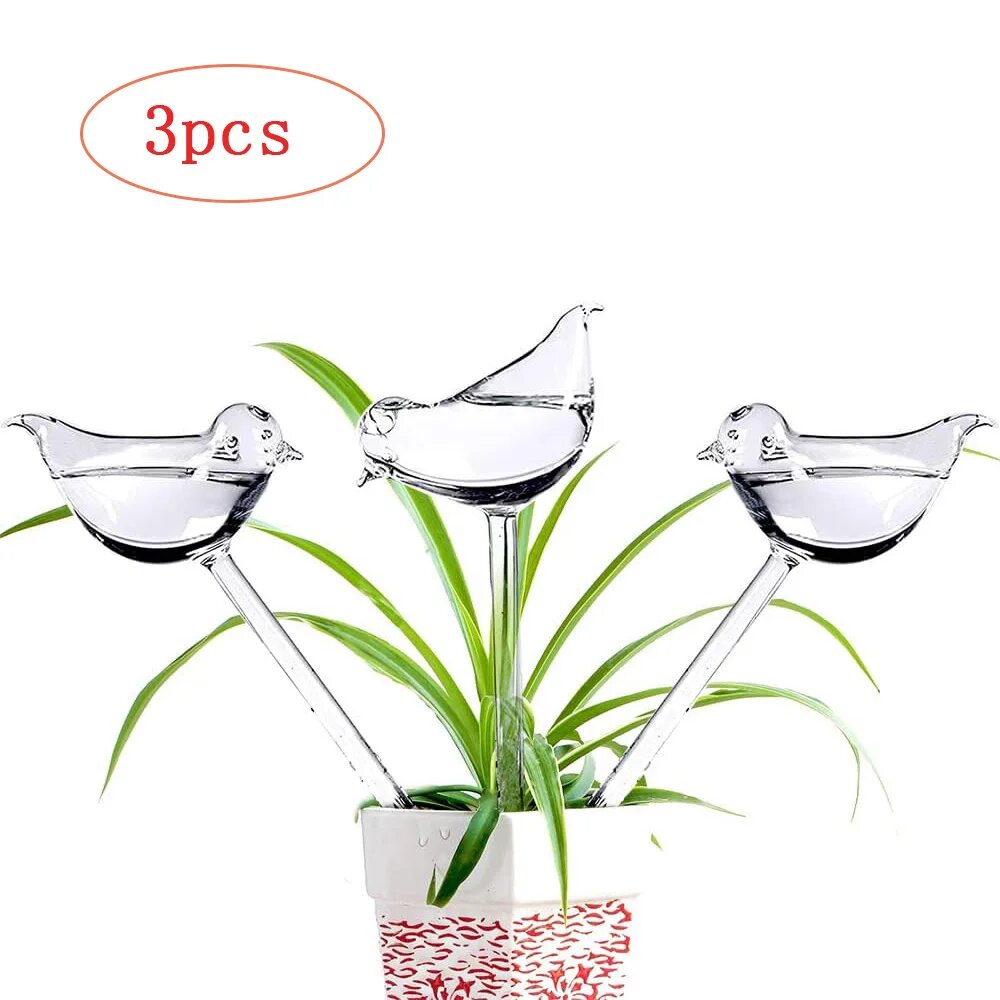 Автоматический полив для растений "Птичка", 3 шт.