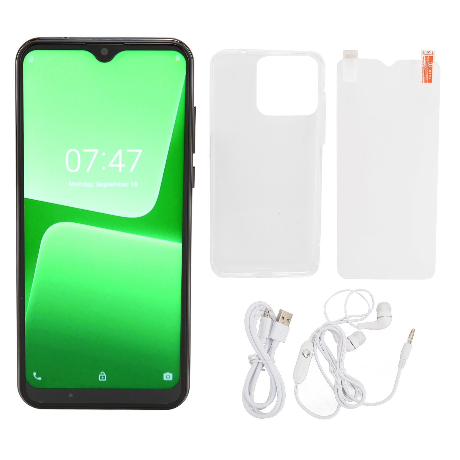 Смартфон 6.49 ультратонкий, 2400x3200, 8 ГБ+64 ГБ, камеры 8 Мп+24 Мп, WiFi, HD, два слота для SIM, ч