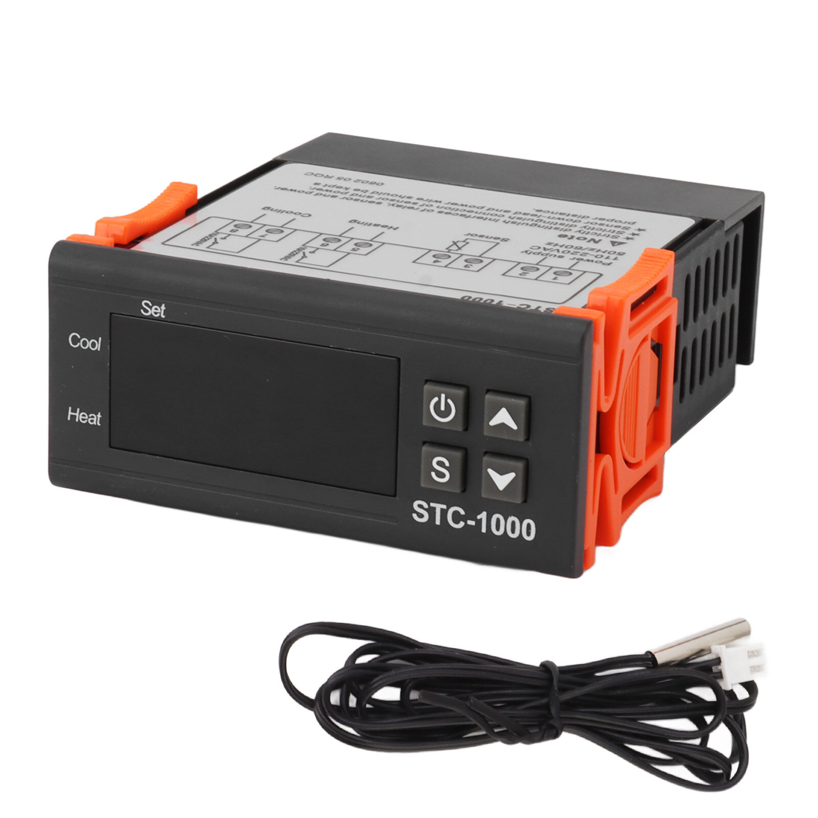 Цифровой регулятор температуры, контроллер для отопления и охлаждения, интеллектуальный сенсорный регулятор ‑