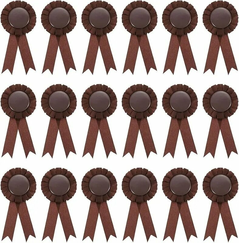 PATIKIL Пустая награда, 18 шт. розеток, лента для почетной награды для DIY, вечеринки, свадьбы, соревнования, спорта, черная