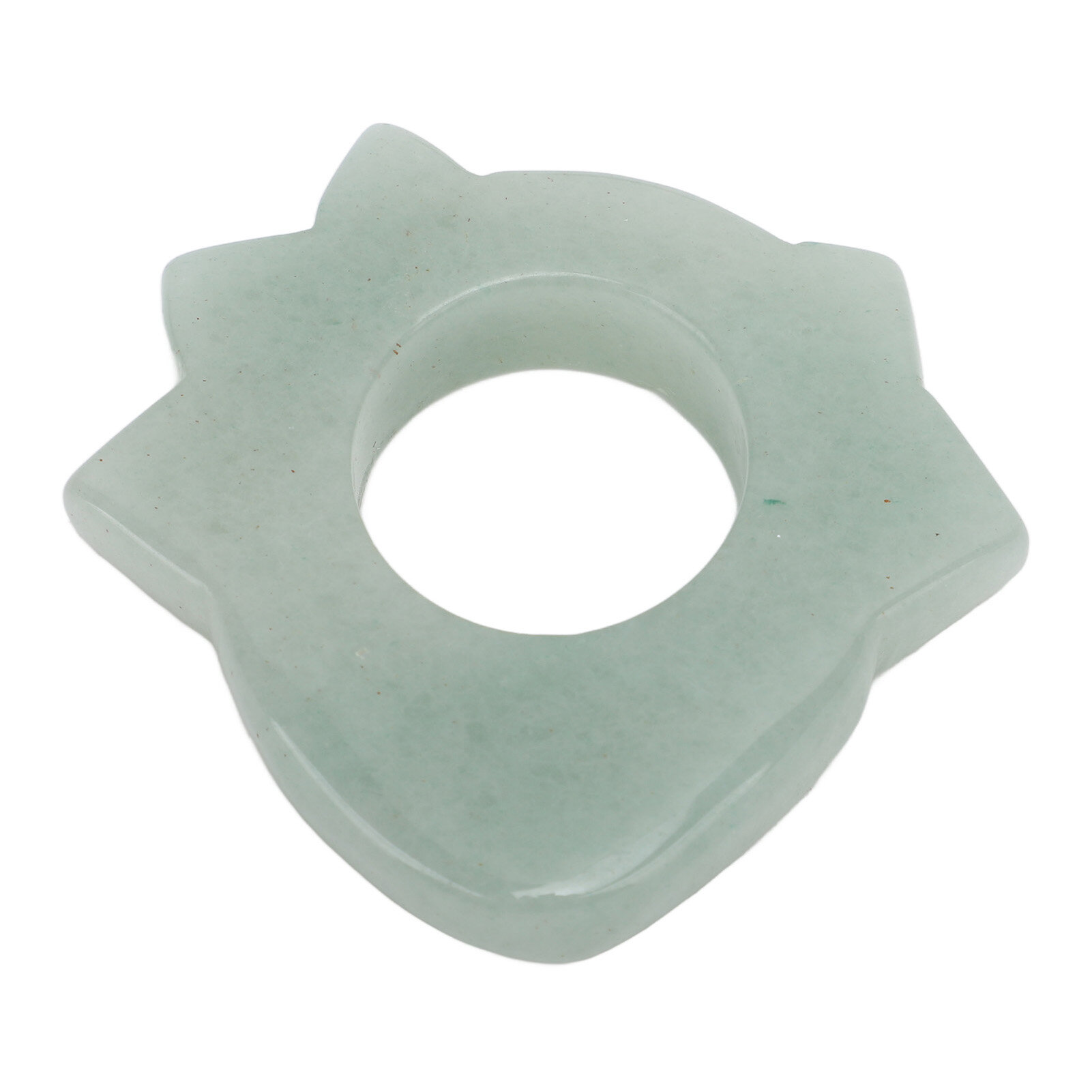 Кольцевая скребковая доска для лица с двойным скосом, средство для снятия боли в мышцах, нефритовый инструмент для лица Guasha