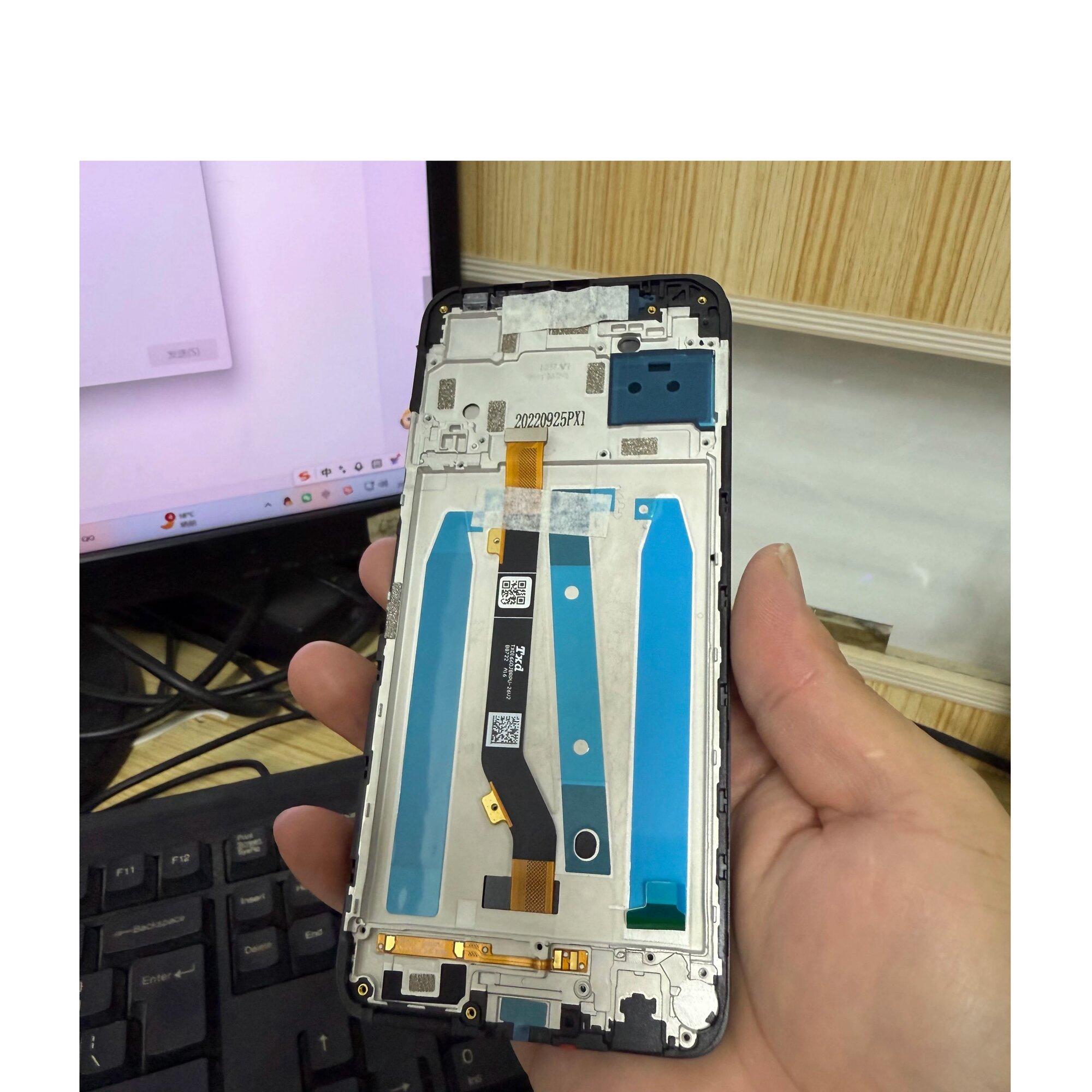 Для Tecno Spark 9 Pro KH7 KH7N ЖК-дисплей с рамкой сенсорный экран дигитайзер Замена