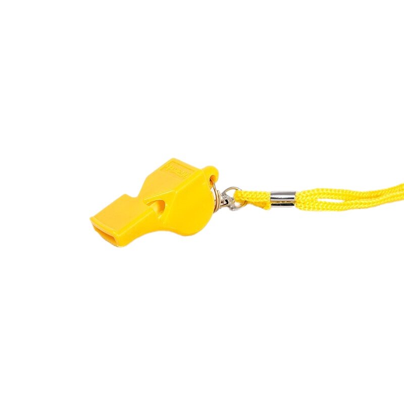 Referee whistle high-quality pvc для футбола баскетбола и других видов спорта желтый 4 8 см