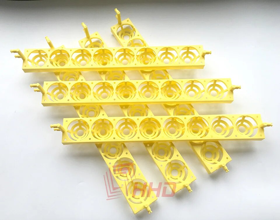 Автоматический инкубатор для яиц, комплект из 6 автоматических 48 ячеек, поворот куриных яиц, пластиковый лоток для инкубатора, инкубатор, инструменты для домашней птицы