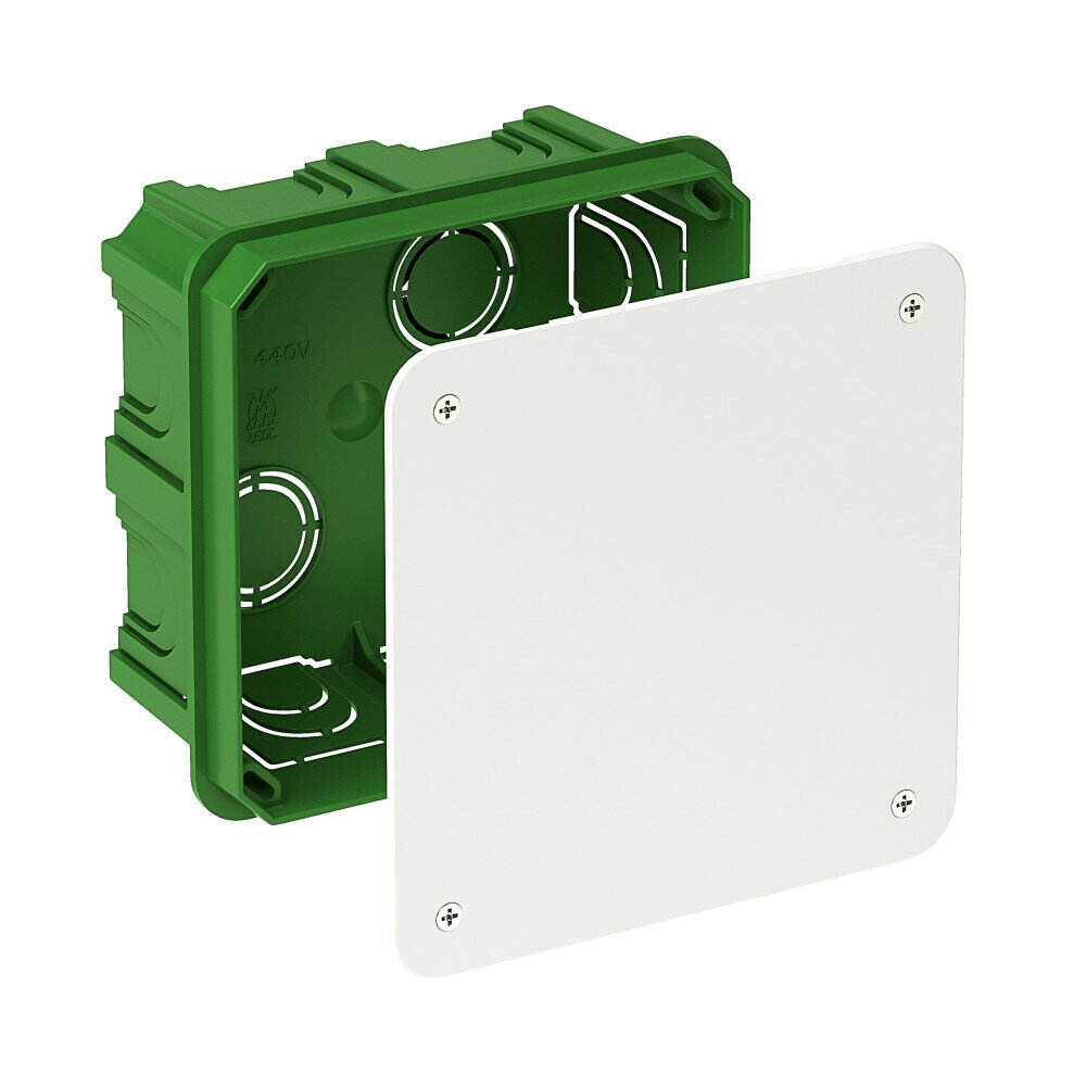 Распределительная коробка Systeme Electric для сплошных стен 100x100x50 diy IMT351221