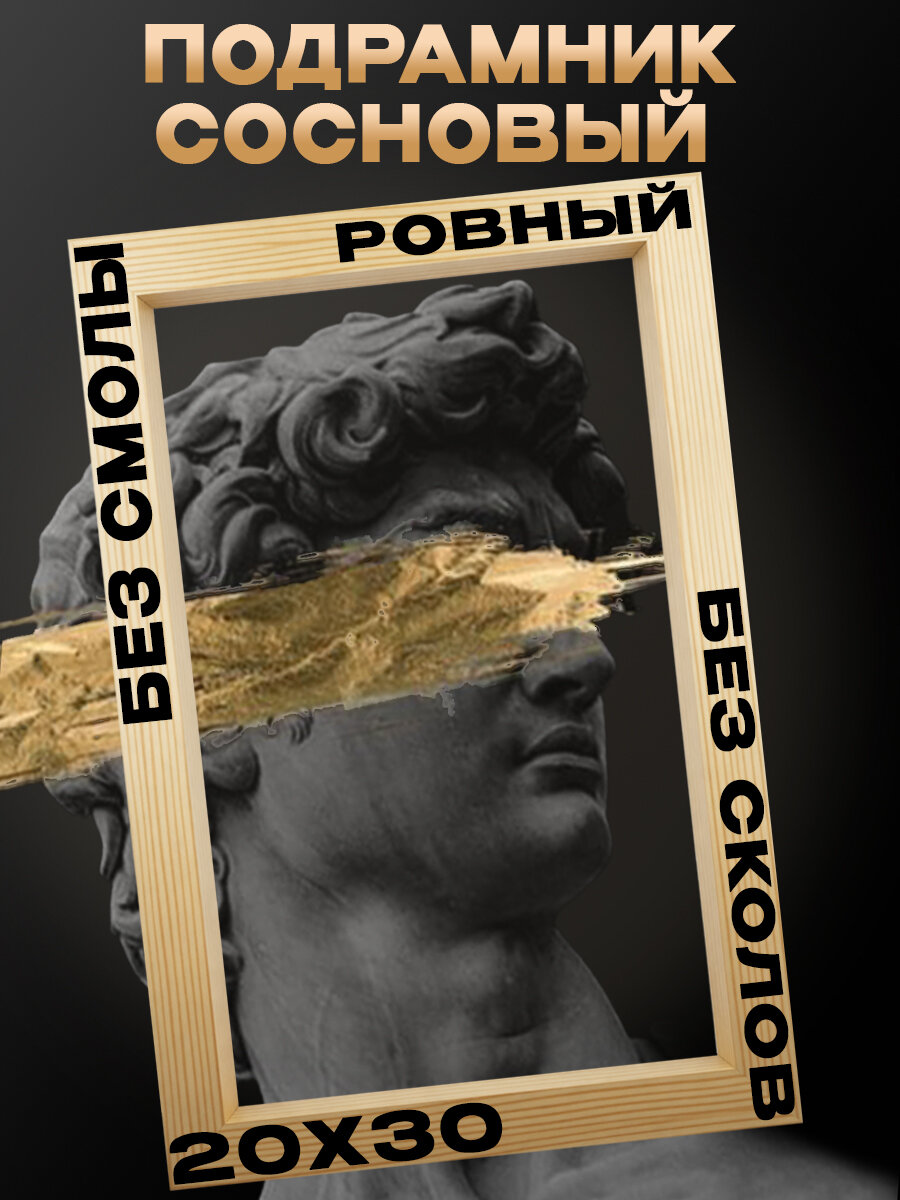 Подрамник деревянный 20х30