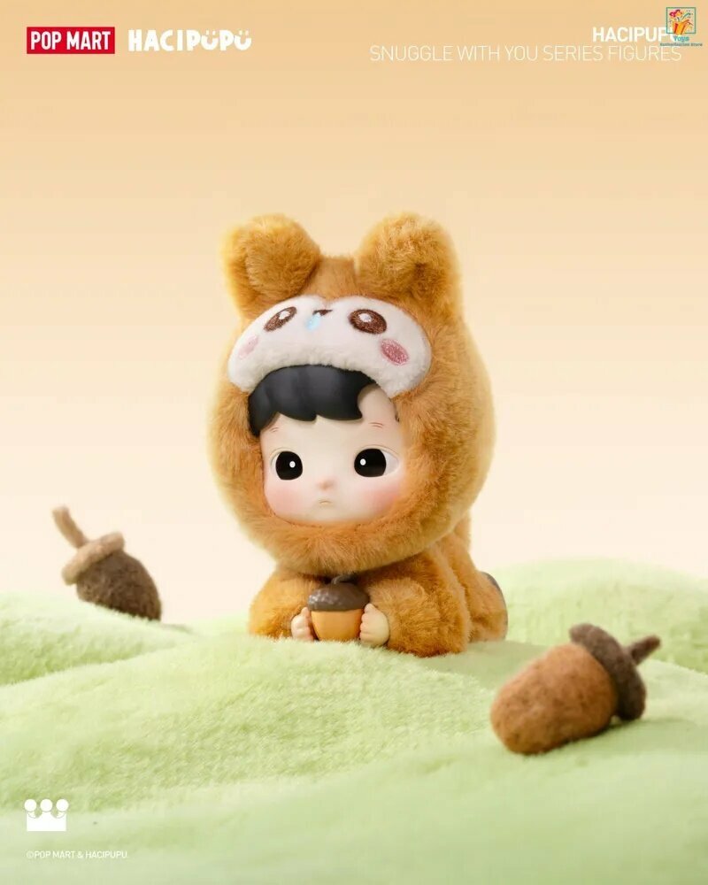 Коллекционная фигурки Слепая коробка игрушка pop mart HACIPUPU Snuggle With You Series 100% оригинал, подарок на день рождения