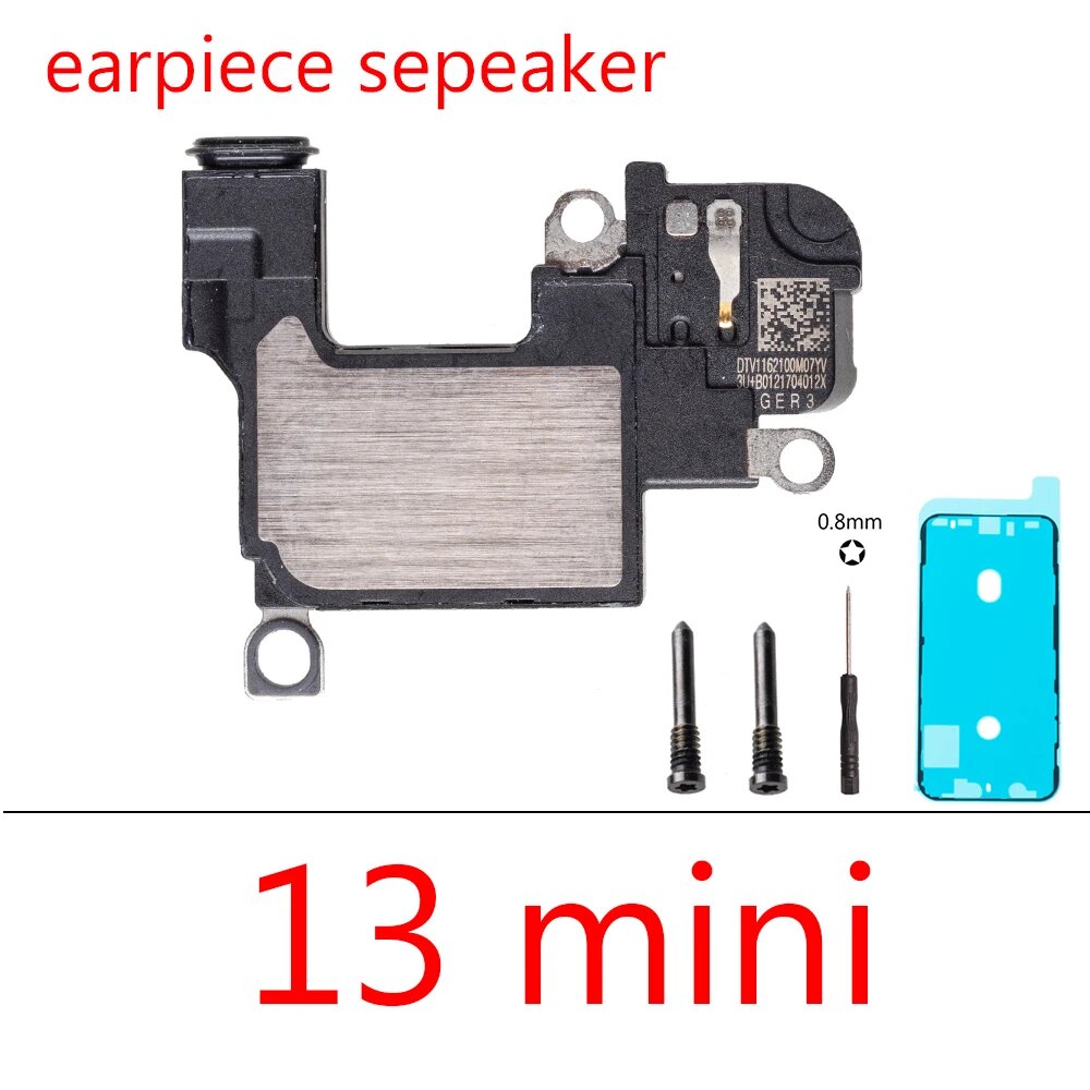 1 комплект, громкий звуковой динамик, зуммер для iPhone 13 Pro max 13, мини-динамик 13 mini earpiece