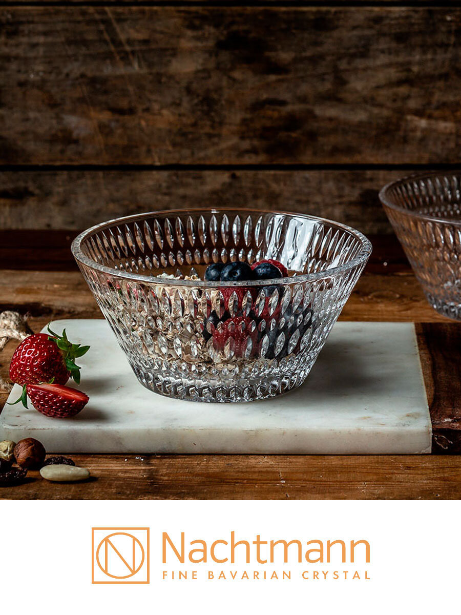 Набор салатников Nachtmann Ethno, 2 шт, 740 мл, диаметр 16.5 см, хрустальное стекло