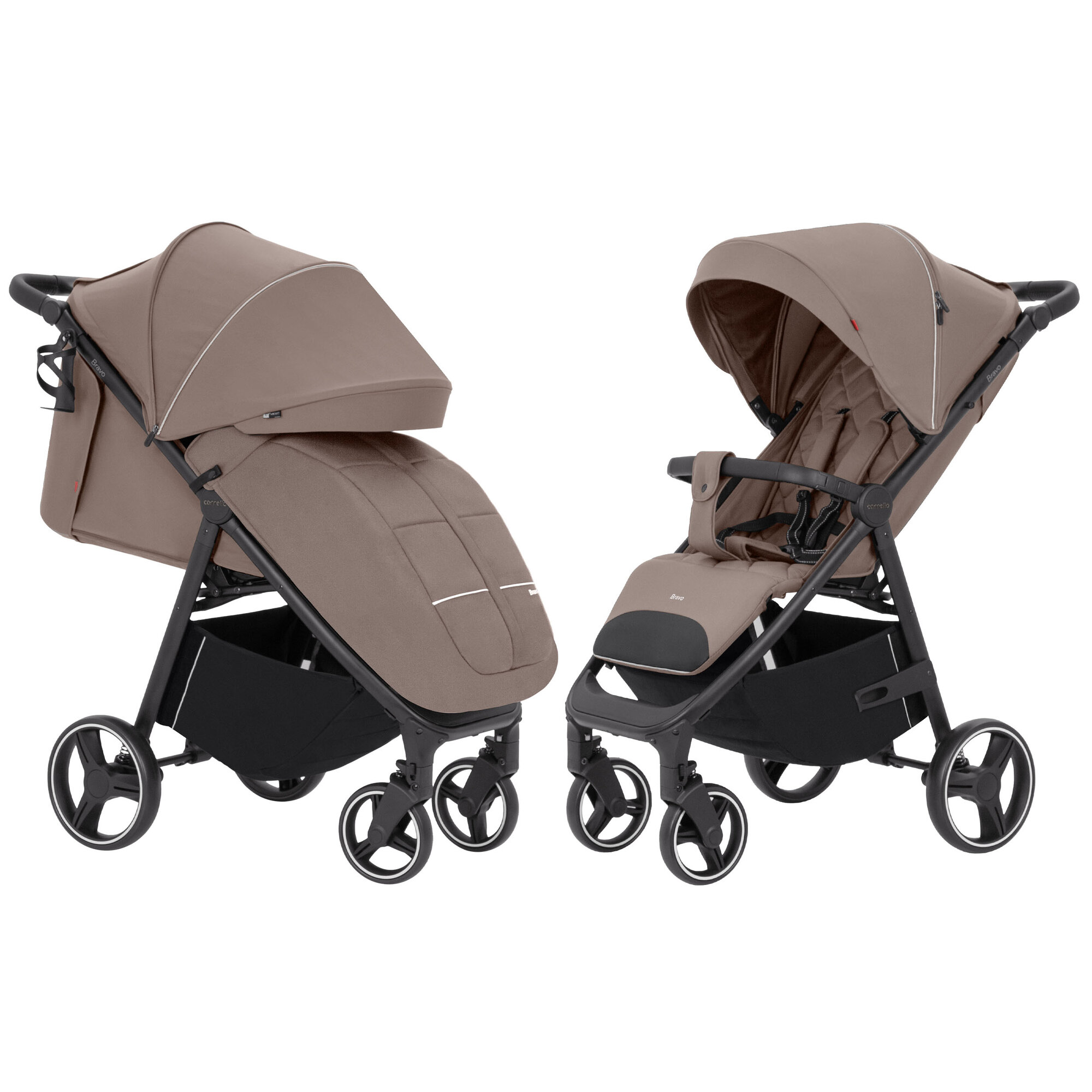 Прогулочная коляска Carrello Bravo, цвет Castle Beige, от 6 месяцев, до 3 лет, до 22 кг