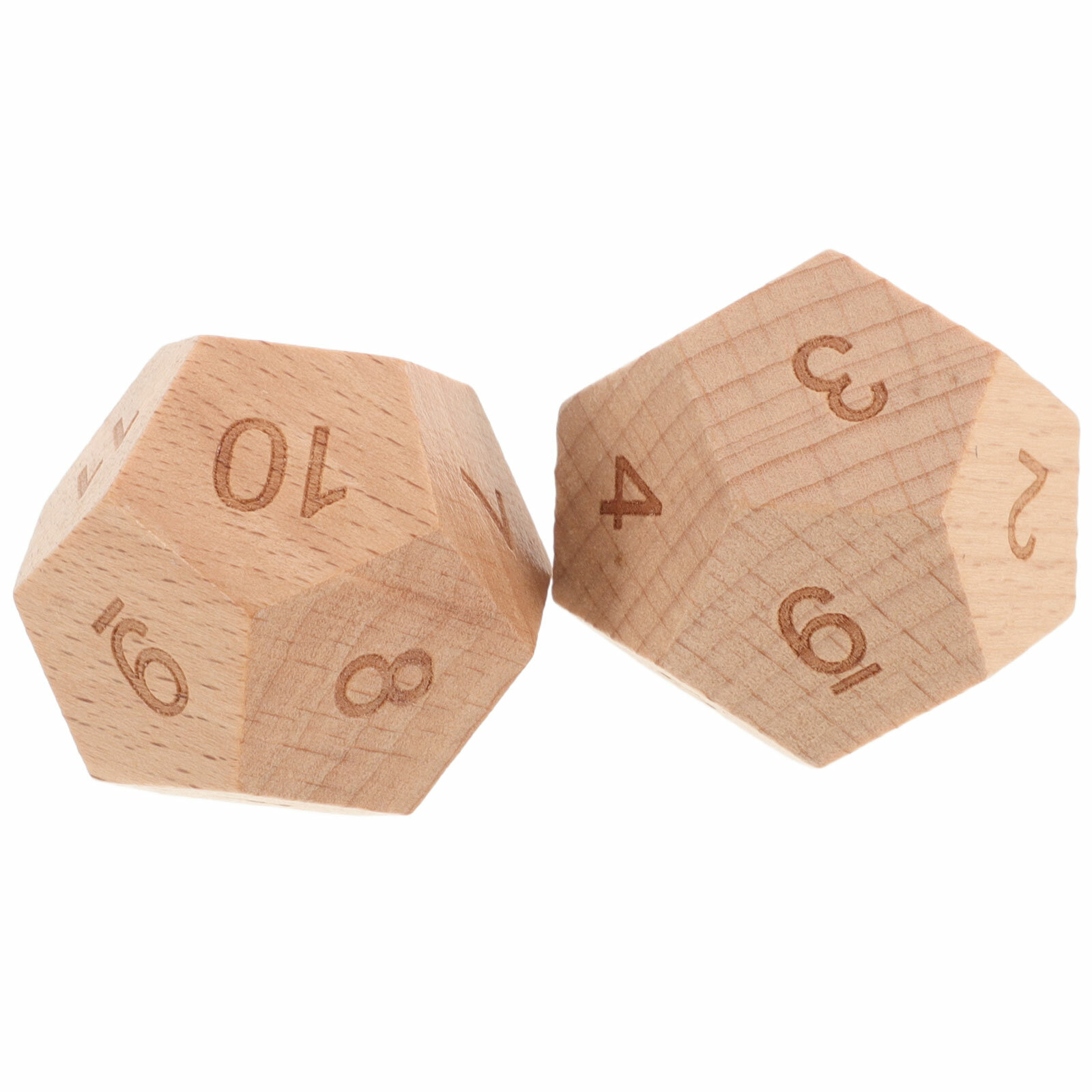 Двенадцатигранные игральные кости с цифрами, развивающие математические навыки, когнитивные способности, взаимодействие родителей и детей, интеллект (двенадцатигранные игральные кости (двенадцатигранные цифры), 2 шт.)