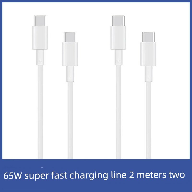 2 x 2,0 м кабель Type-C для быстрой зарядки смартфонов, USB-C Power Delivery, высокоскоростная зарядка