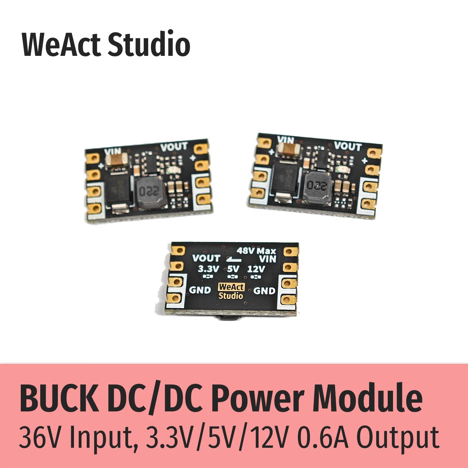 Модуль питания WeAct DCM1, 5PCS-5V