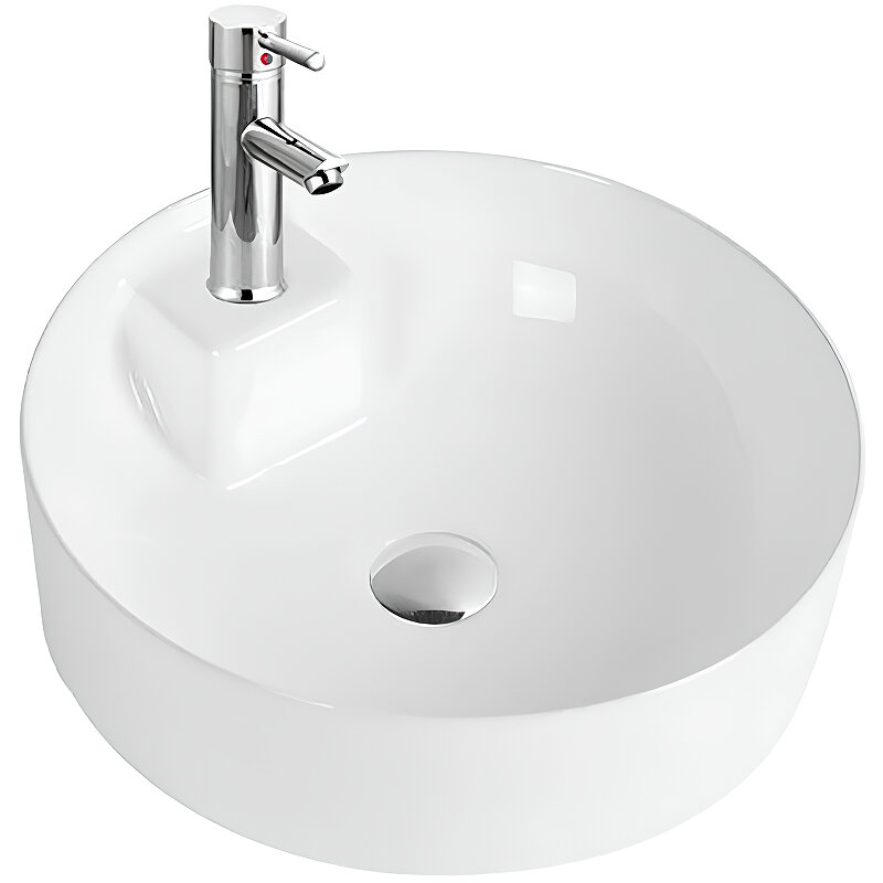 Aquatek AQ5212-00 Вега Раковина накладная, 41х41 см, белая