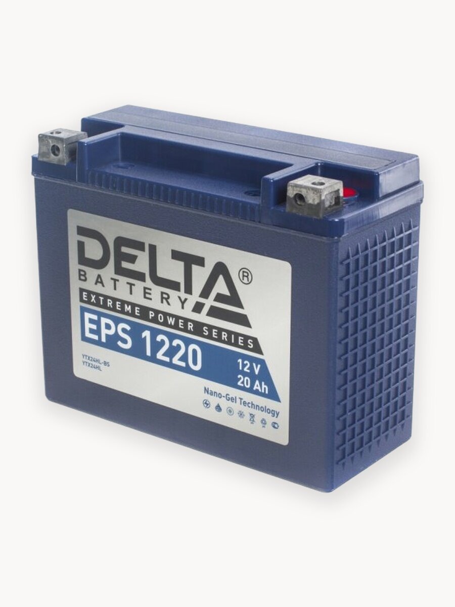 Аккумулятор Delta Battery DELTA EPS 1220 обратная полярность 24 Ач
