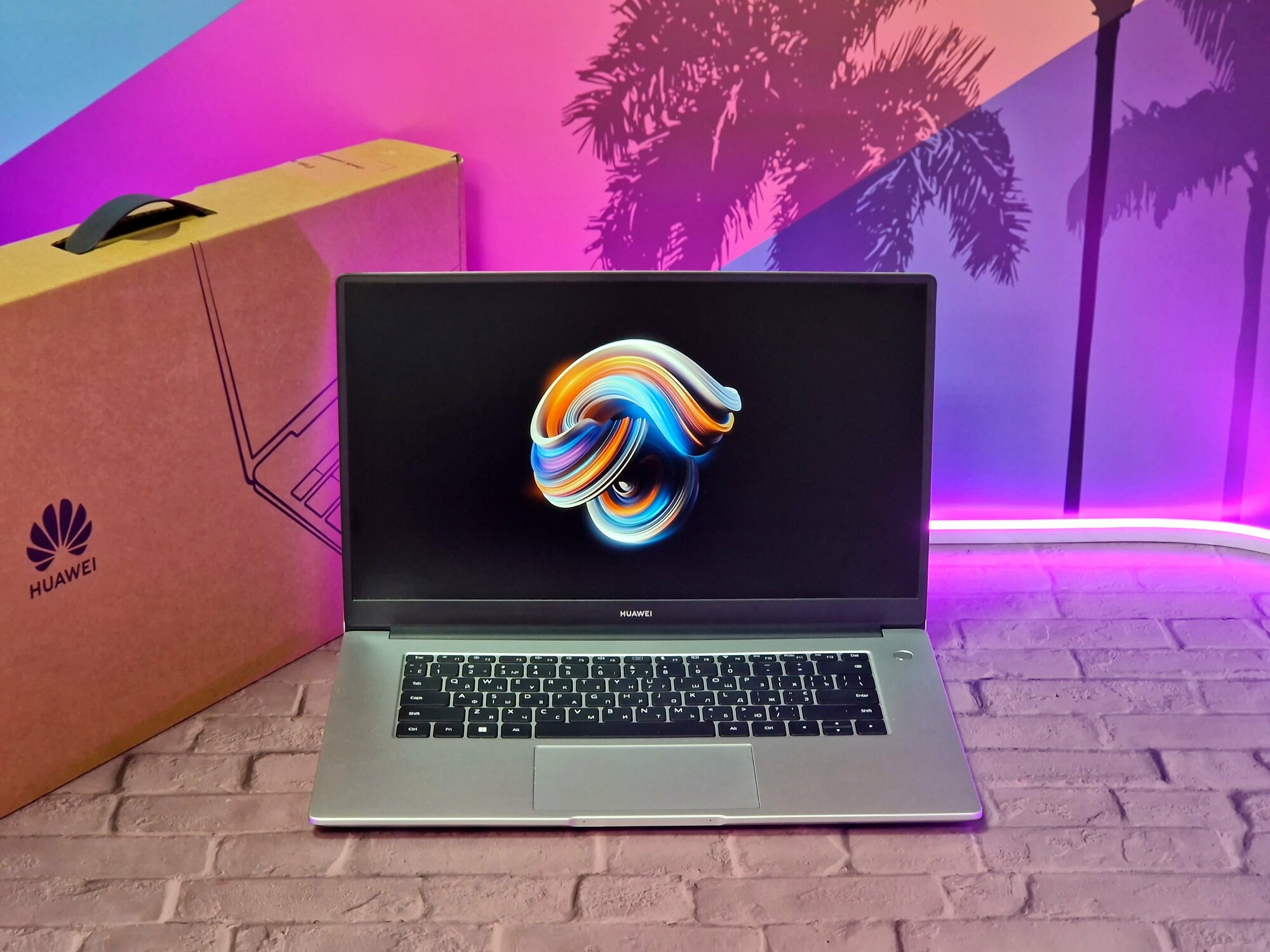 15.6" Ноутбук Huawei MateBook D15, IPS FHD, Core i3 1115G4, 8 ГБ, SSD 256 ГБ, Intel UHD Graphics, Win10Home, серебристый