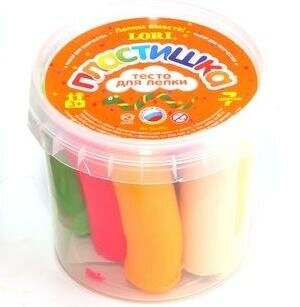 Тесто для лепки. Набор №2, 7 цветов "Пластишка"