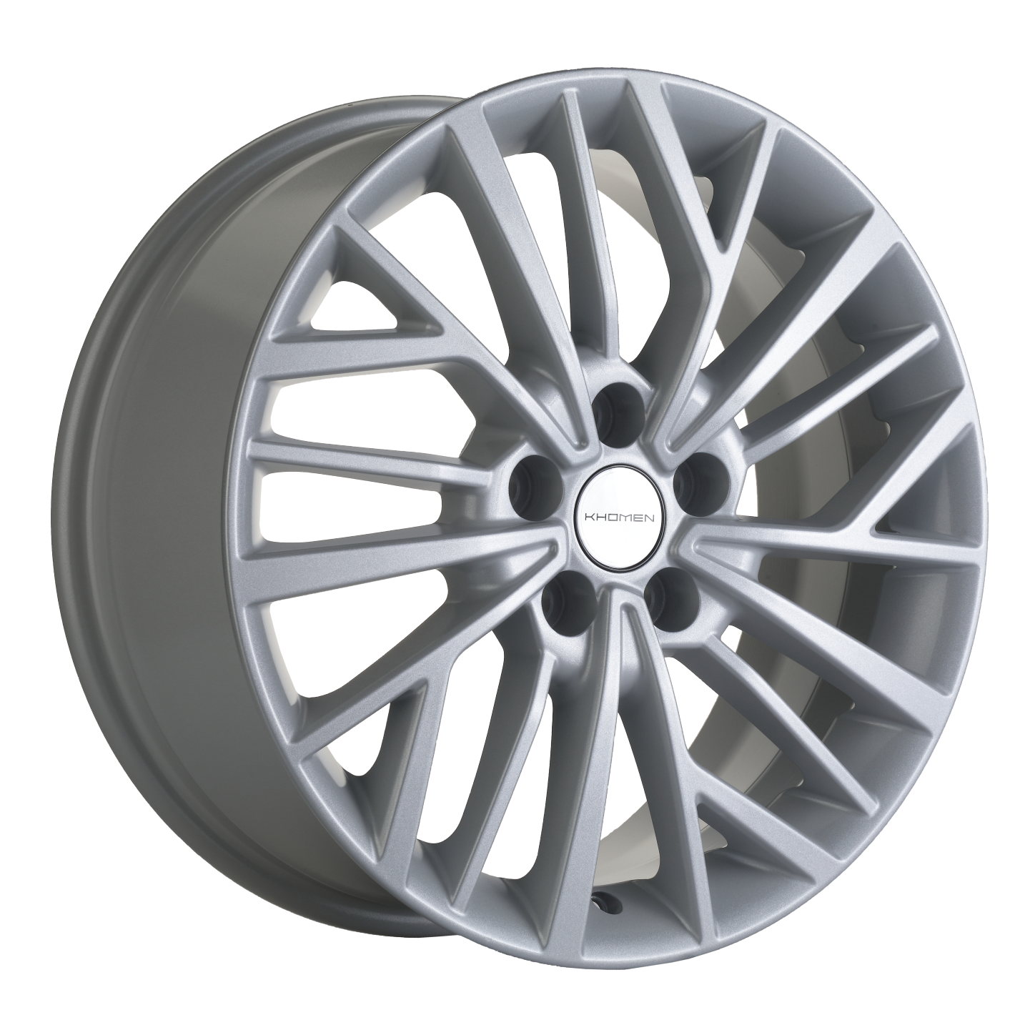 Диск Khomen Wheels KHW1717 7x17 5x110 ET46 Dia63.3 F-Silver