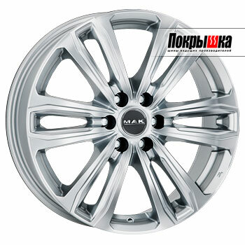 Диски литые MAK Safari 6 (Silver) 8.0х18/6х139.7 D112.0 ET20.0