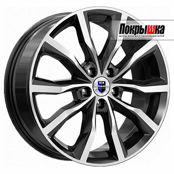 Диски литые K&K Портер (алмаз черный) 7.5х18/5х110 D67.1 ET40.0