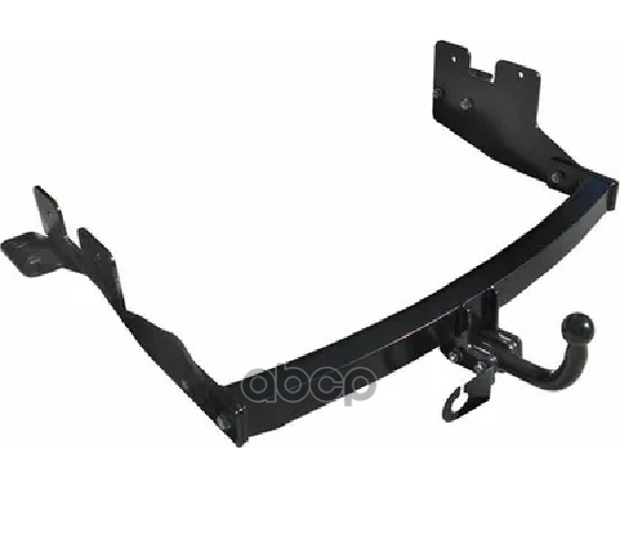 Фаркоп Hyundai Starex 2008-2018, Hyundai H1 2008-2018, 2018-2023 с условно-съемным креплением шара (на 2 болтах) Leader Plus .