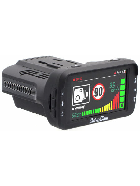 Видеорегистратор с радар-детектором AdvoCam FD Combo GPS, черный