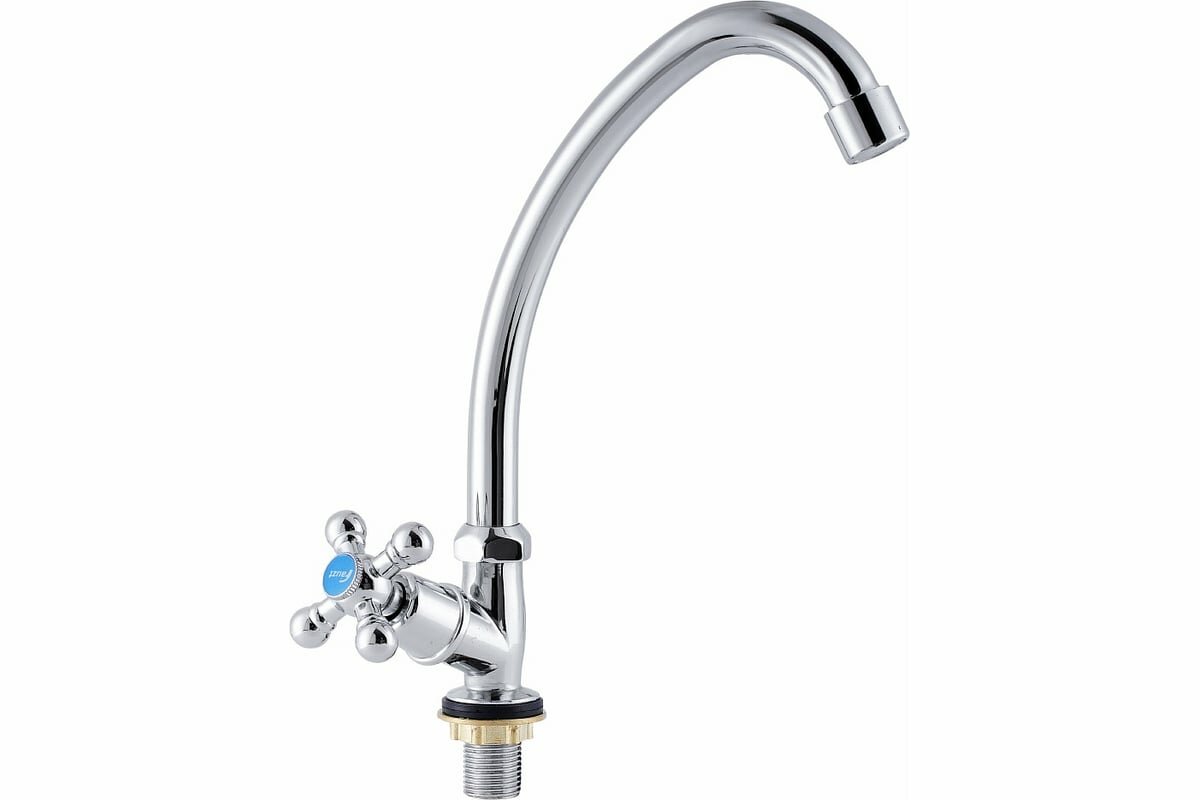 FAUZT кран для холодной воды Кр-ЦБА FZs-101-54точная сборка, совместим с водопроводами