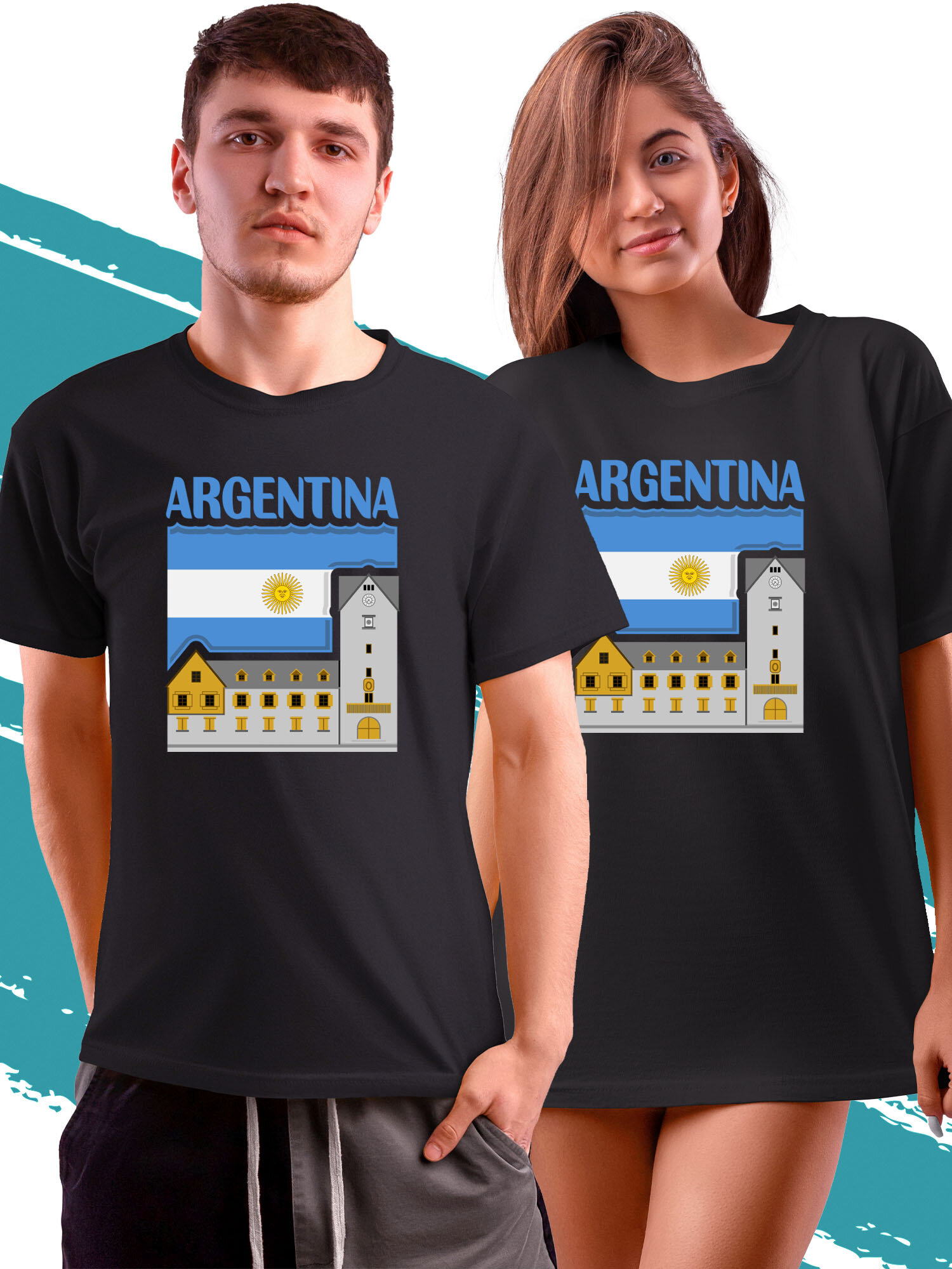 Футболка флаг Аргентины Argentina