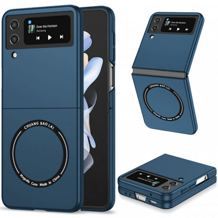 Matte Shield Тонкий матовый пластиковый чехол с поддержкой Magsafe для Samsung Galaxy Z Flip 4