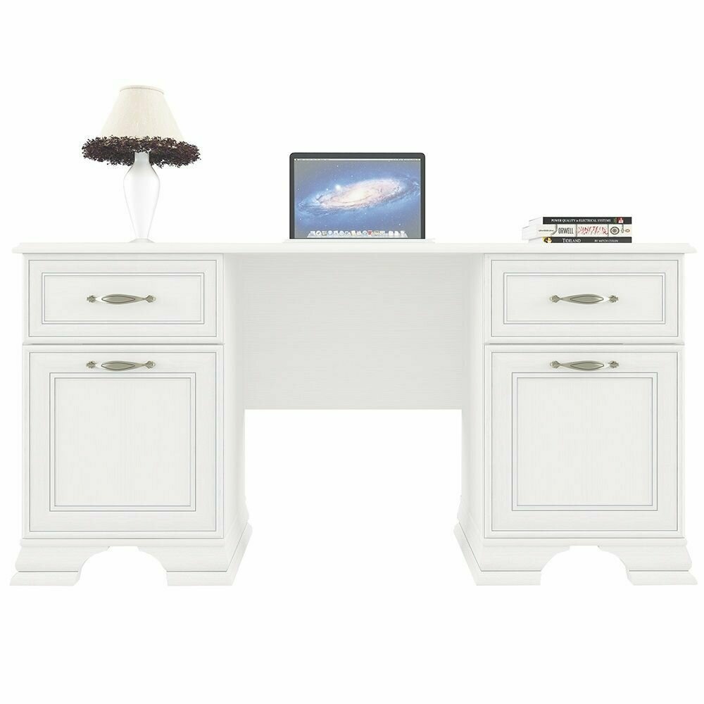 Стол письменный Anrex TIFFANY 1500, 60 x 150 x 75 см, цвет: вудлайн кремовый