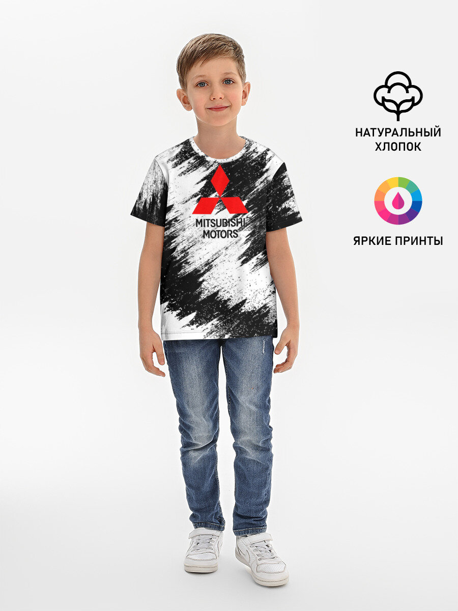 Футболка хлопковая детская Mitsubishi