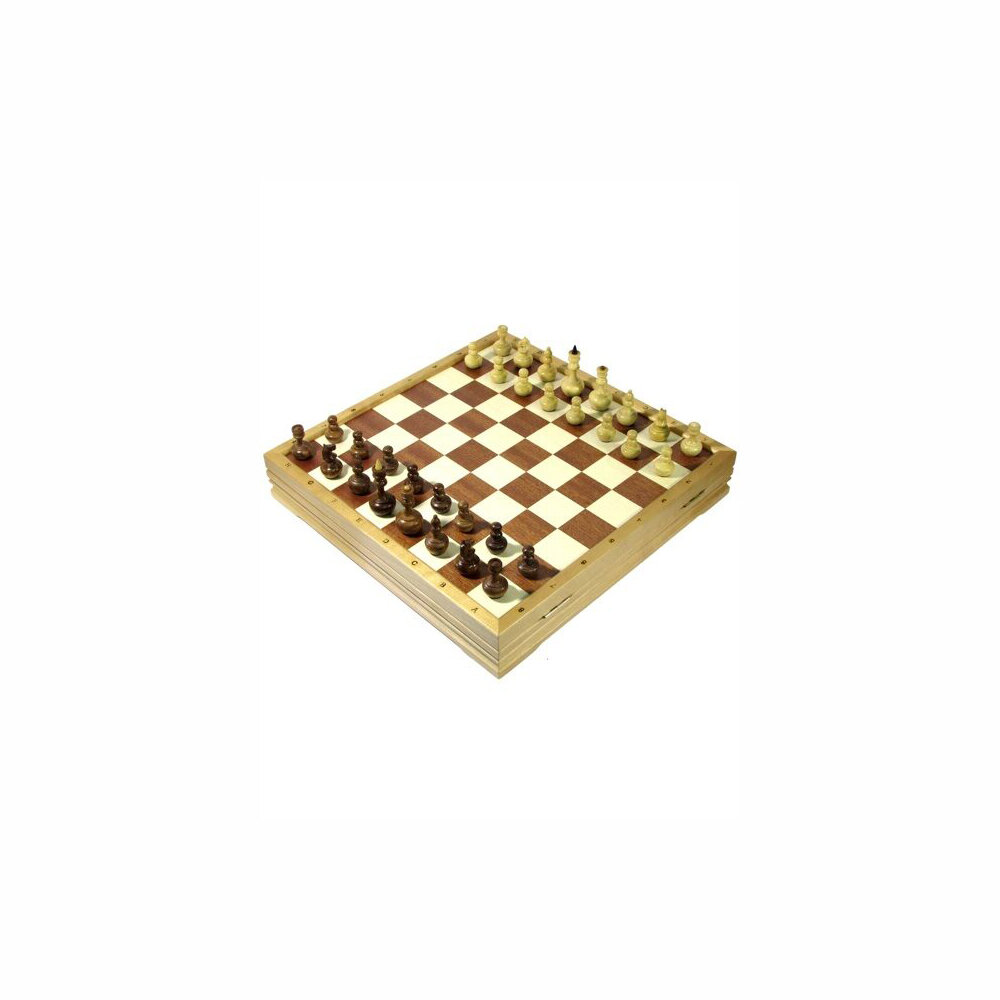 Игровой набор - шахматы Неваляшки + шашки 36*36 см 999-RTA-3369