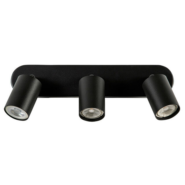 Спот ARTE LAMP Aquarius GU10 3х35Вт металл черный