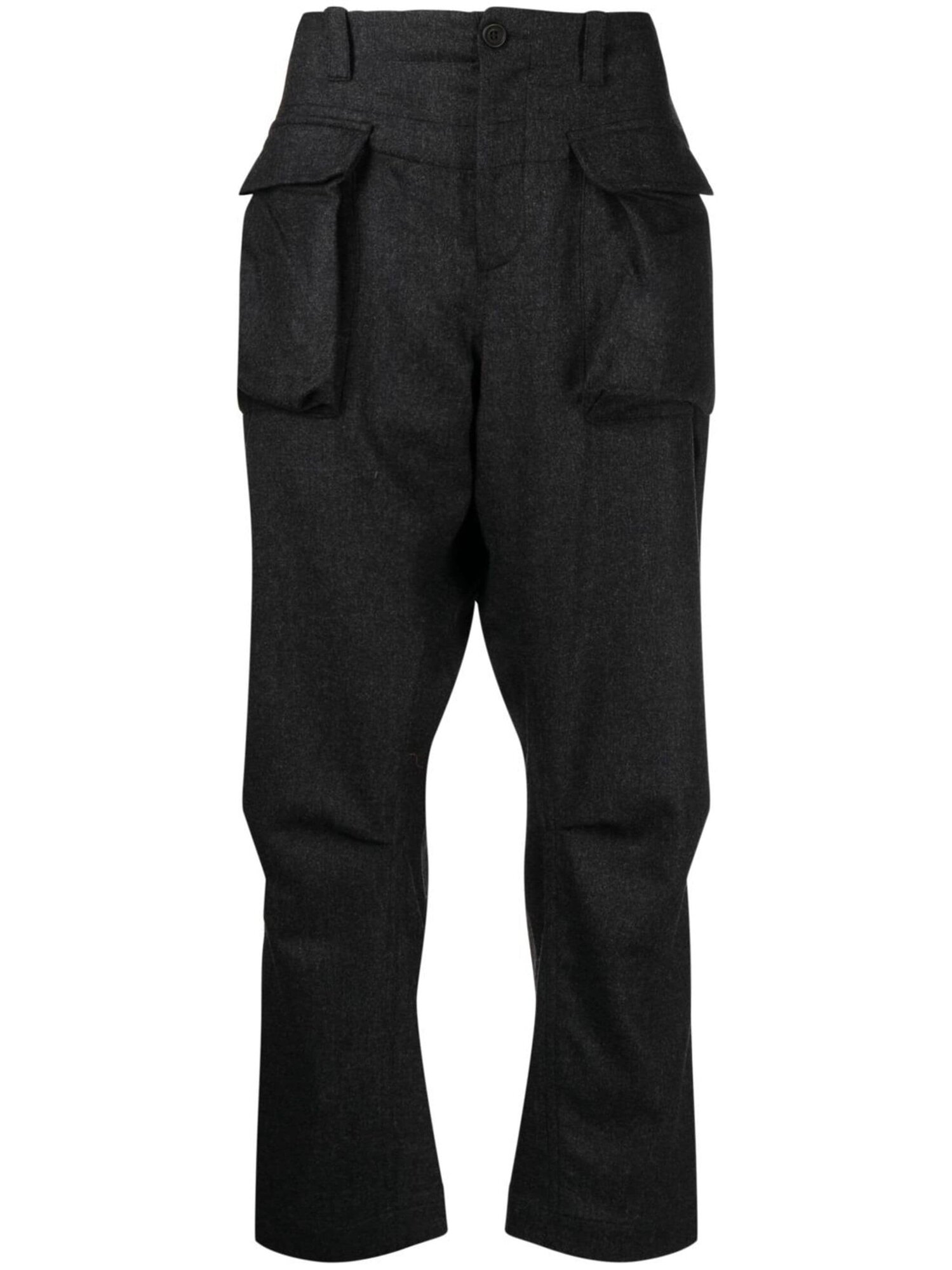 Брюки Flap-pocket straight-leg trousers