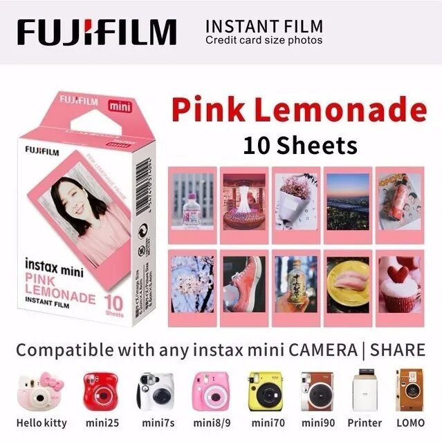FUJIFILM Instax Mini пленка цветная 10-50 листов
