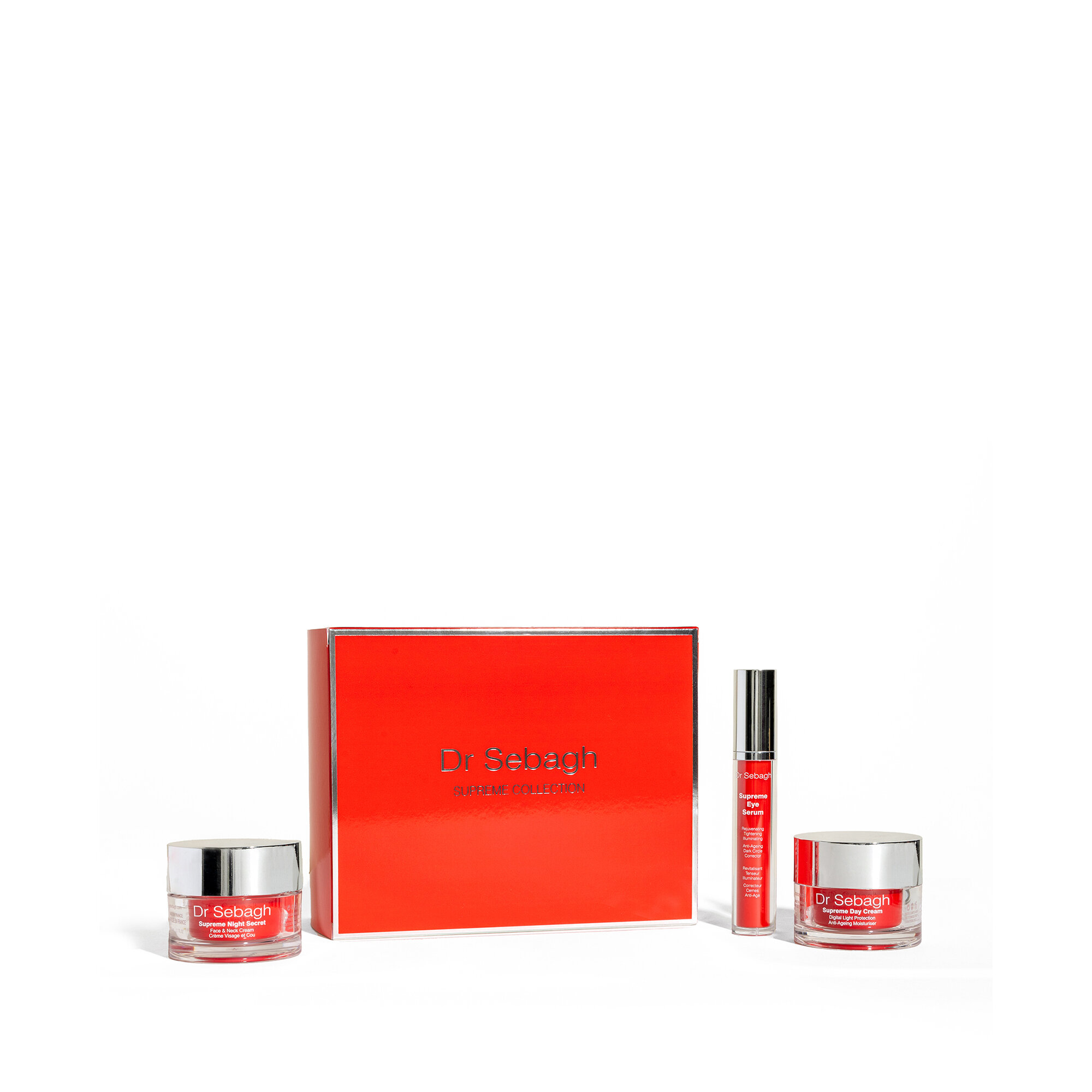 Подарочный набор для ухода за кожей лица Dr Sebagh "Роскошная коллекция SUPREME" 115 мл
