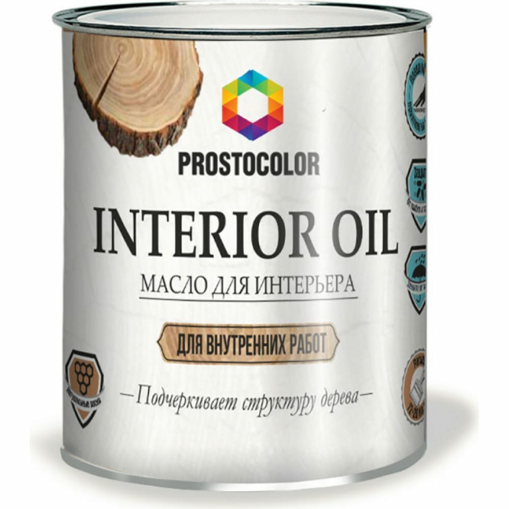 Масло для интерьера простоколор 95579