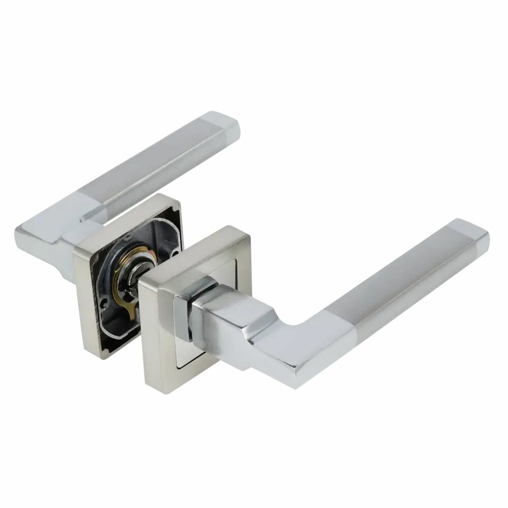 Дверные ручки EDS-141H-Q1, цвет никель