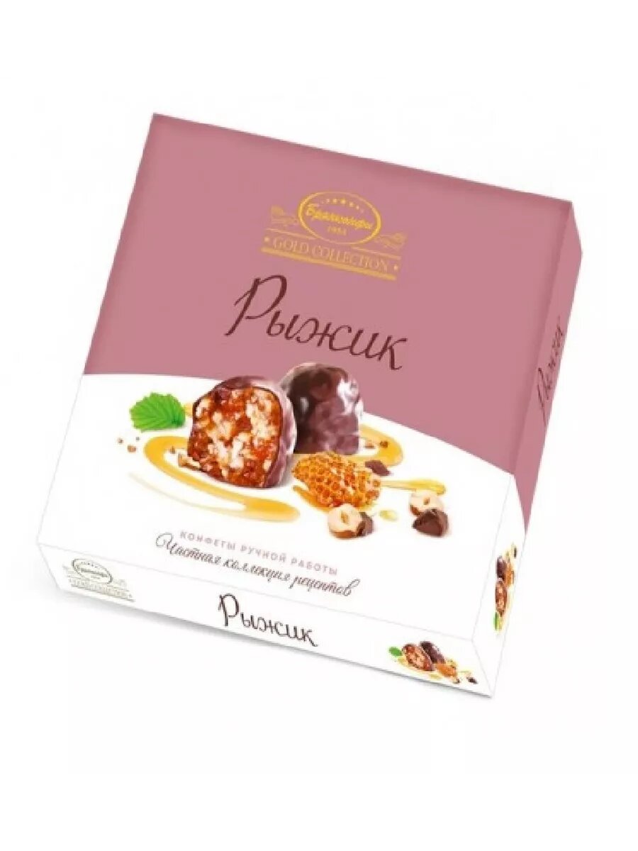 Шоколадные конфеты ручной работы Рыжик 130 гр