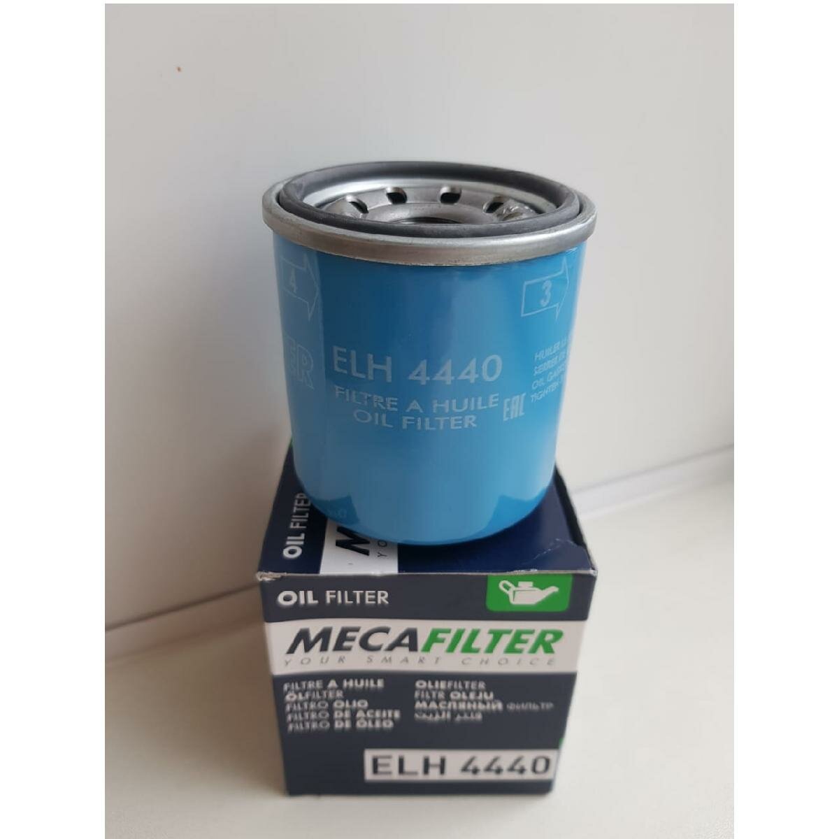 Фильтр масляный для двигателя MECAFILTER артикул ELH4440 1шт