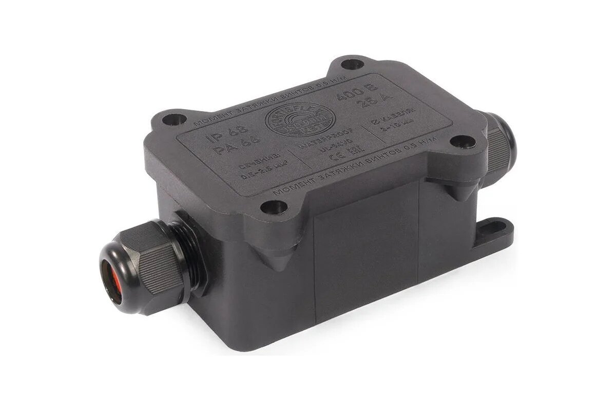 FORTISFLEX герметичная распределительная коробка MG Box S-2 IP68 89509 для улиц