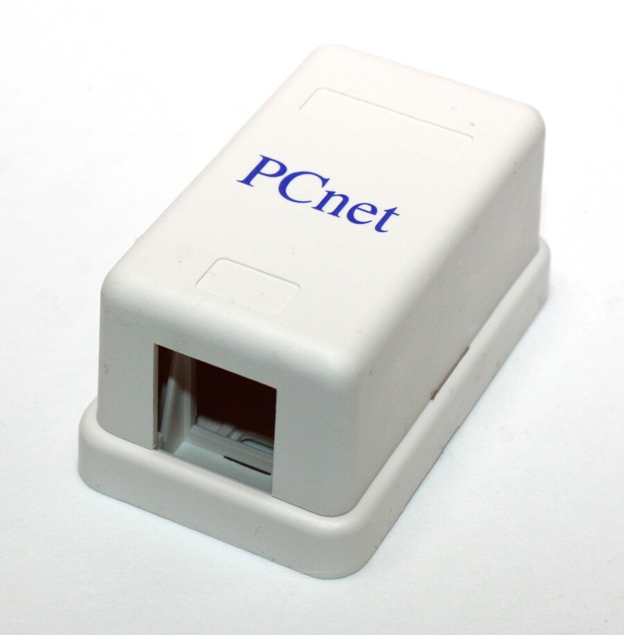 Коробка для внешней розетки под 1 KEYSTONE (PCnet) (BK-14)