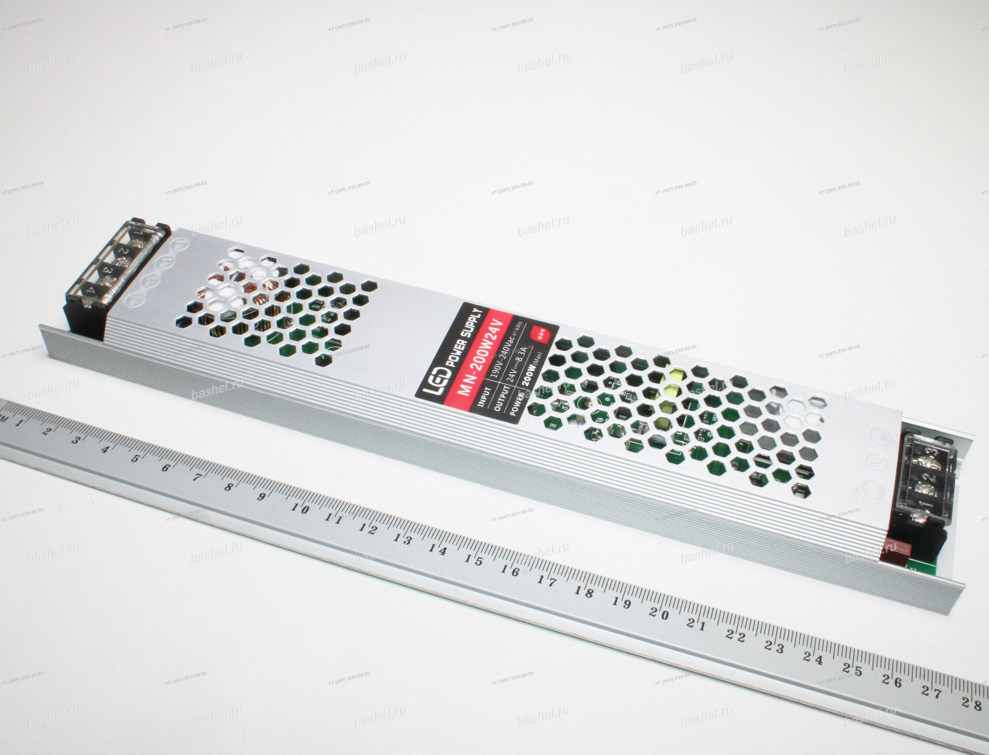 24V, 200W, 8.3A, 190-240VAC FBI-200W24V, Модуль питания сетевой (блок питания с винтами)